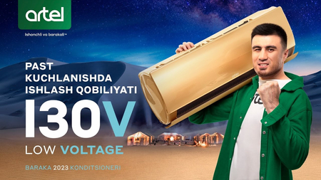 Artel konditsioner 12 invektir Ustanovka tekin shoshilamiza