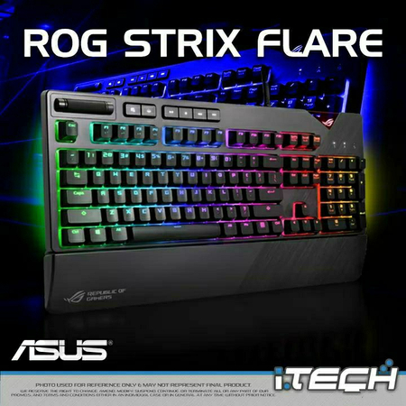 СКИДКА! RU/ENG Asus Rog Strix Flare Механическая Клавиатура