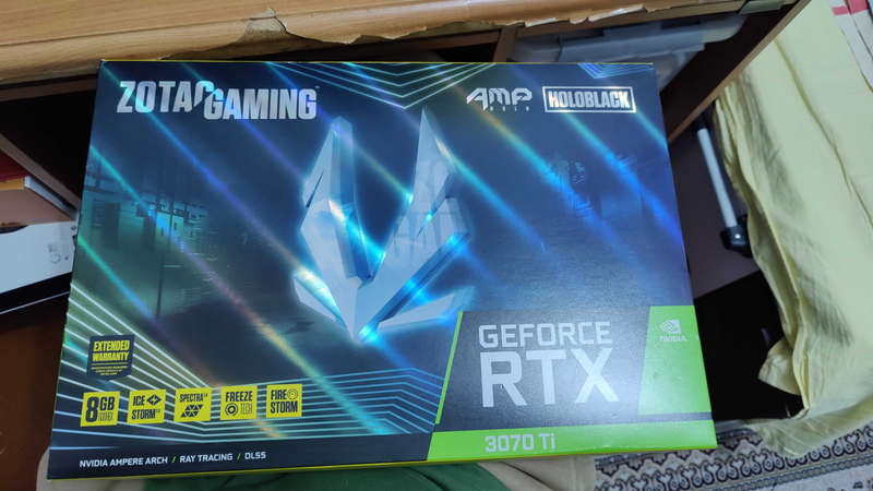 Zotac Holoblack 3070Ti!