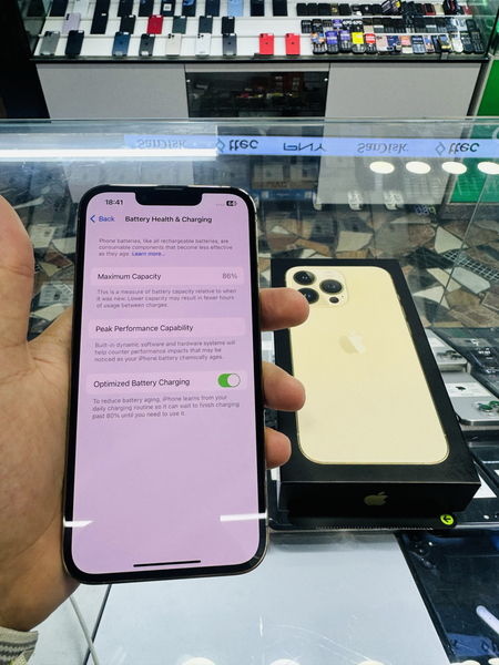 iPhone 13 Pro 128 gb gold ideal 86%