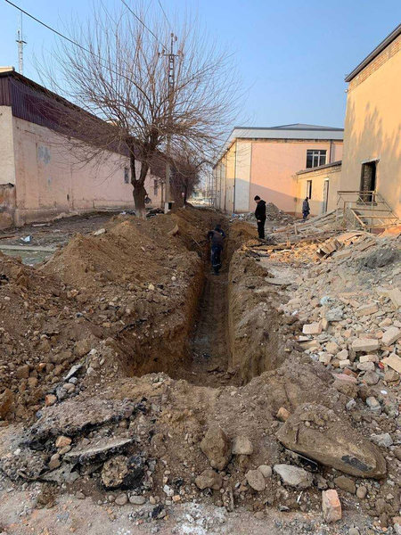 Монтаж водоснабжения и канализации врезка траншея урачи
