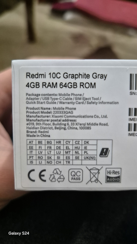 Redmi Redmi 10 C Graphite Gray 4 GB RAM 64GB ROM