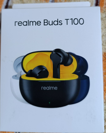 Беспроводные наушники Realme Buds T100 White