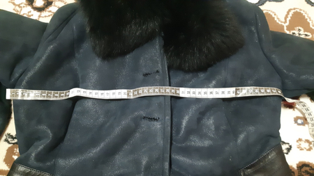 Дублёнка/ пальто/ куртка с капюшоном M- XL