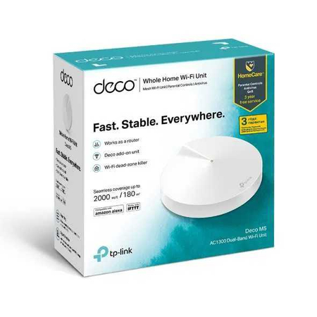 MESH система - TP-LINK Deco M5-AC1300 (1-pack) 2.4ghz + 5ghz Dual-Band