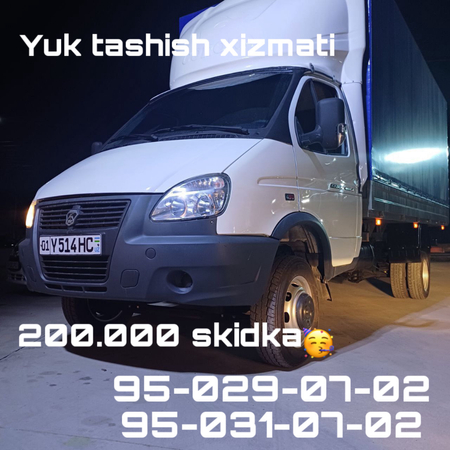 Перевозка грузов 24/7 Доставка, Yuk tashish