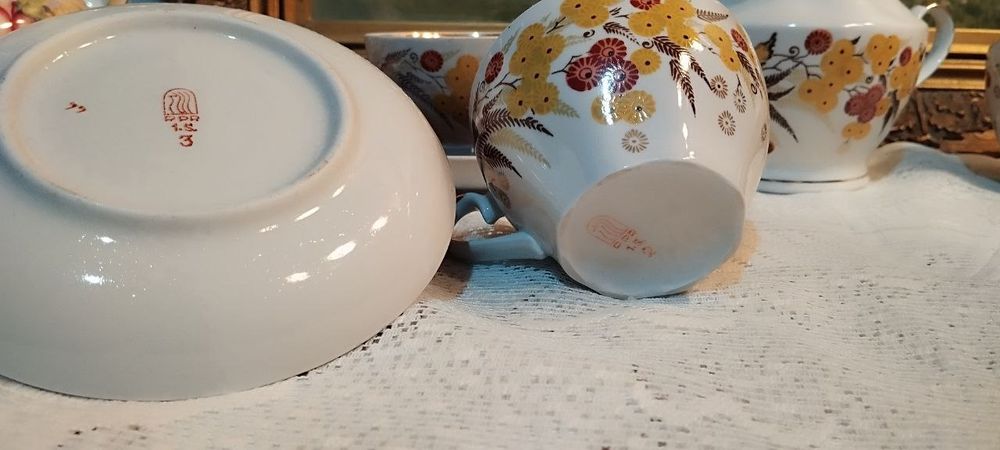 Чайные сервизы советских времён