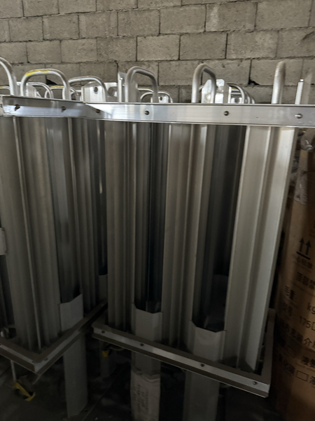 Испаритель атмосферный для криогенных газов