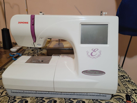 JANOME 350 E 3oy ishlagan
