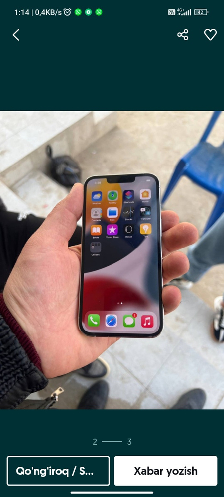 Iphone 13 pro 256 Gb oq