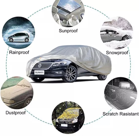 Auto Autotent mashina uchun qishin yozin ximoyalash un
