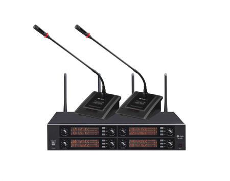 Микрофон Конференц-система беспроводная 4-канальная Agile KX-D3934