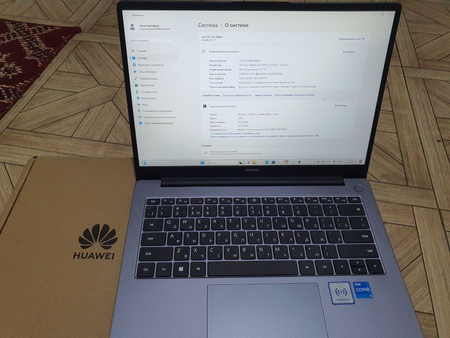 Huawei Matebook D14, i5-12 H gen, 16/512