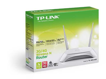 3G/4G WiFi роутер TP-Link TL-MR3420 НОВЫЙ без коробки, гарантия!