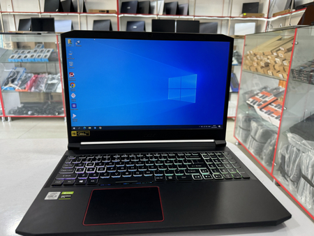 Acer nitro 5 core i5 10 avlod 16/512 ssd gtx 1650Ti 4 gb videokarta