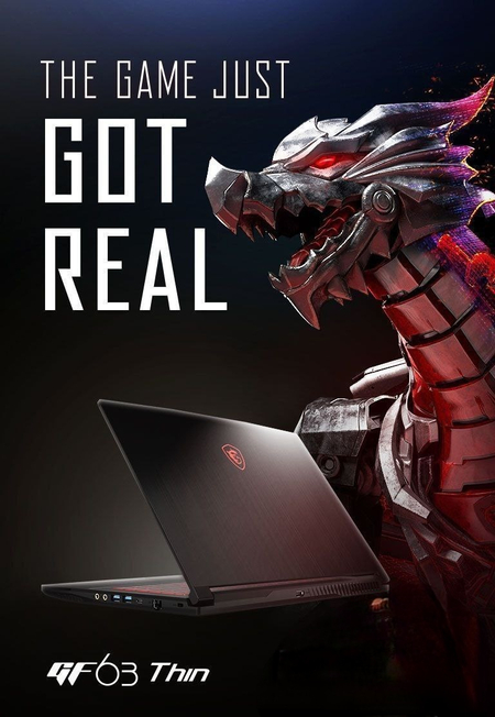 Ноутбук MSI GF65 THING