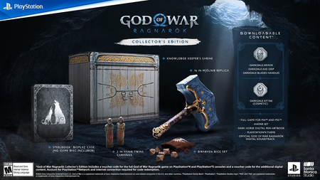 God of war ragnarok collectors edition новый