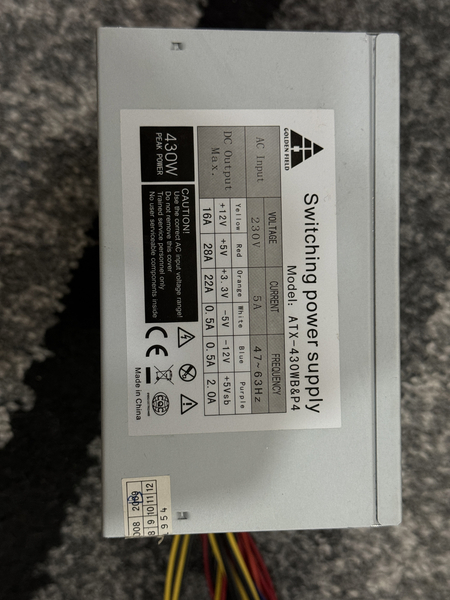 Блок питания 430W