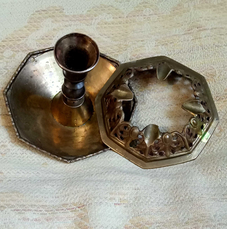 Подсвечник латунь Индия
