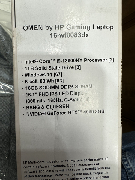 Hp omen новый мощный игровой i9 16