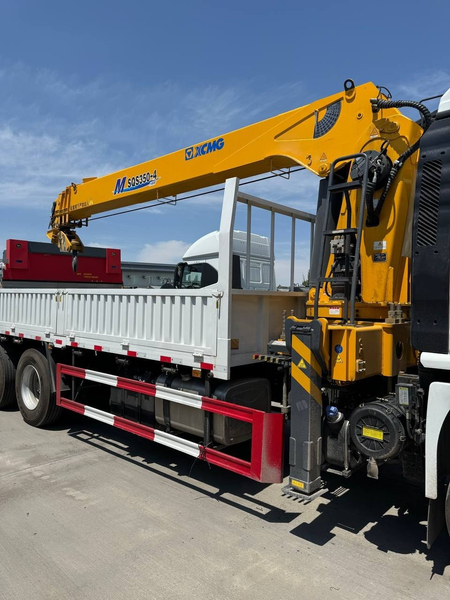 Кран-манипулятор Shacman L3000 6x4 12т