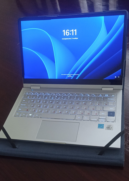 Ноутбук galaxy book flex α 13.3 i7