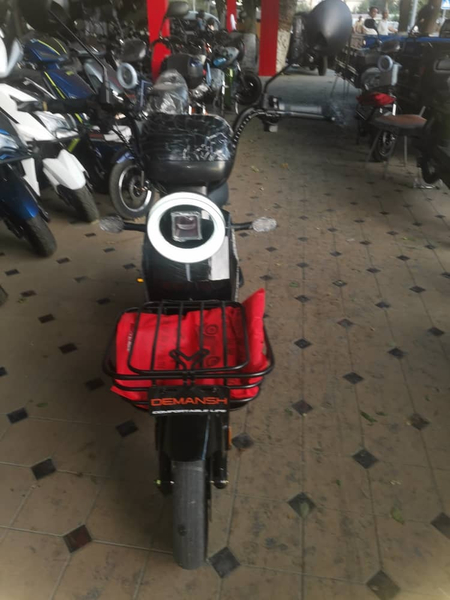 Elektro skuter mini led fara
