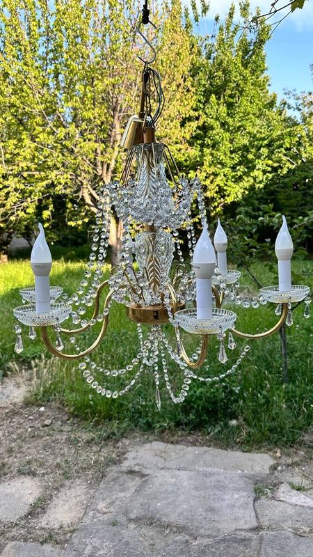 Люстра хрустальная