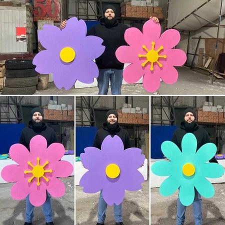 Оформление из пенопласта