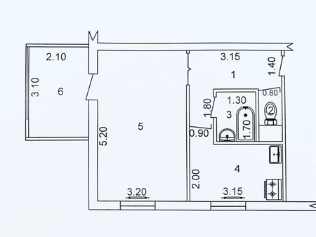 Ттз-4 Квартира 1/4/4