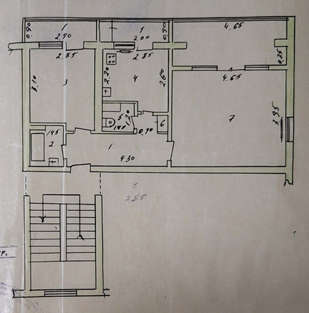Продается 2/4/4 айти парк, ул. Муминова