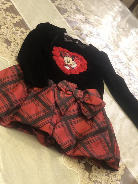 Koyne platya disney qzlar ucun orginal