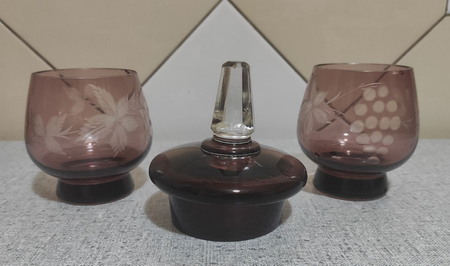 Крышка для графина и стаканы