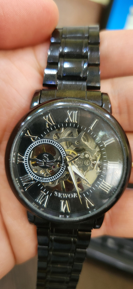 Механические Часы Sewor Black