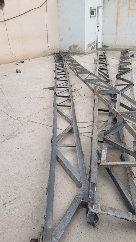 Продаю фермы из металлических уголков 63×63 б/у