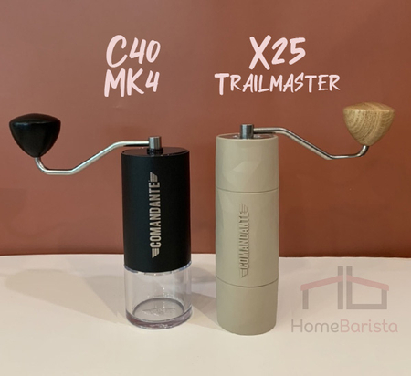 Ручной кофемолка Comandante X25 Trailmaster Производство Германия