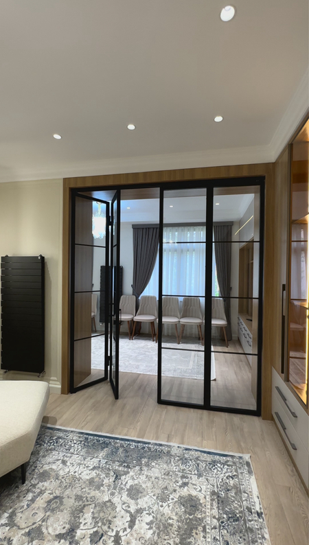 Раздижные двери. Лофт . Loft. Перегородки. Двери. Гармошка
