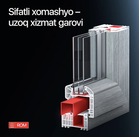 Akfa Eshik va rom 600.000 somdan kv