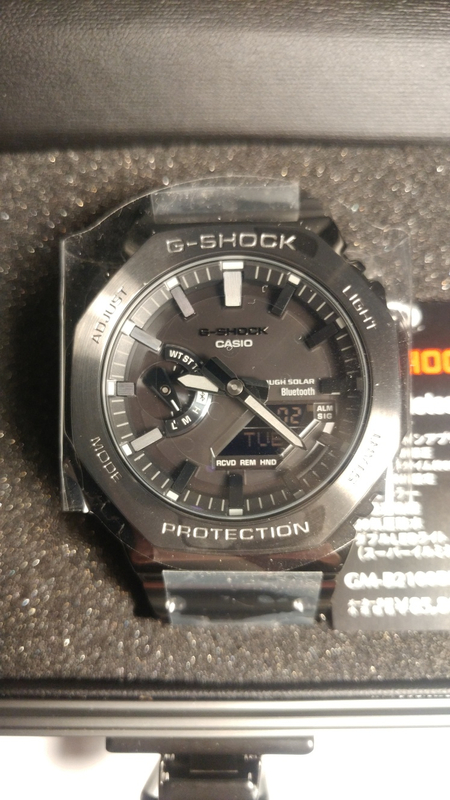 Casio gm b2100. Стальные. Из Японии