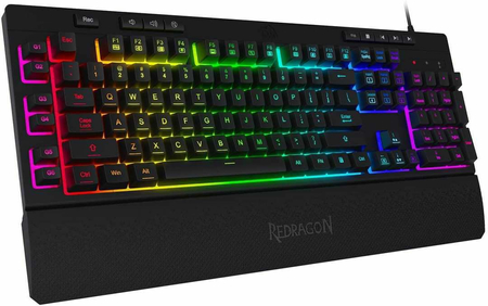 RU/ENG!Игровая Мембраная Клавиатура  Redragon SHIVA K512 RGB