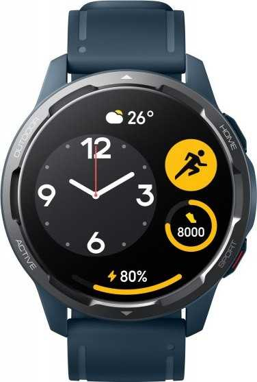 Смарт часы Xiaomi Watch S1 Active (Space Black/Ocean Blue) (ГАРАНТИЯ)