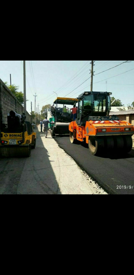 Асфальт ёткизиш..