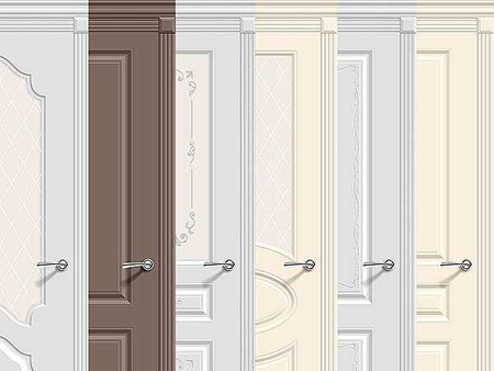 Российские Межкомнатные двери Металлические двери Temir Mdf eshik