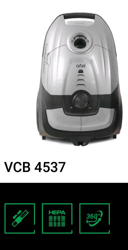 Artel VCB 4537 пылесос НОВЫЙ!!!