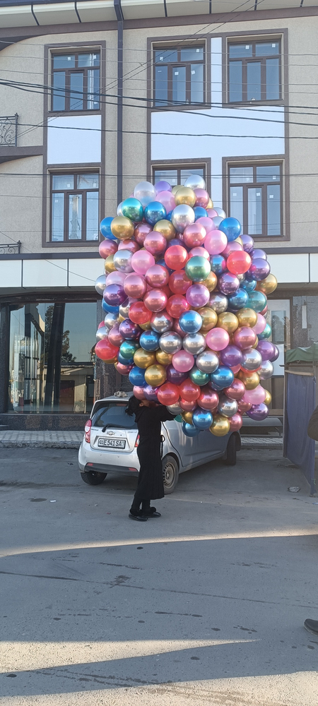 Sharlar uchar, geliviy sharlar, газли шарики