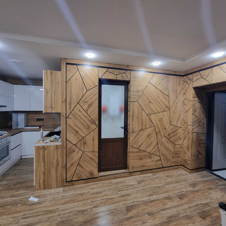3d панел из шпона стеновые панели рейичный панель мягкая панель