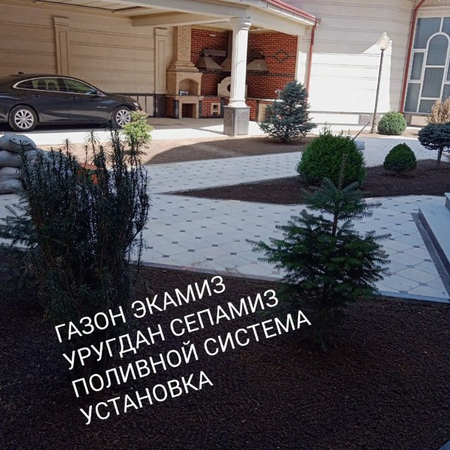 Газон уруг поливной система
