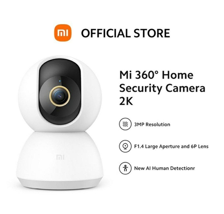 C IP камерой Xiaomi Mi Home Security Camera 360° 2К вы всегда будете