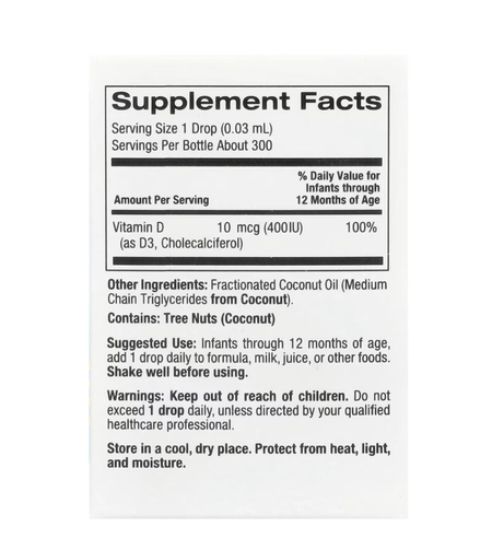 California Baby D3 Vitamin