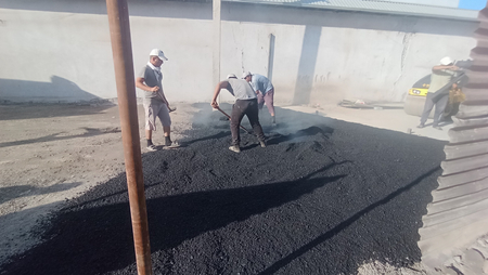 Asfalt ishlarini qilamiz tez va sifatli va arzon 1 qol